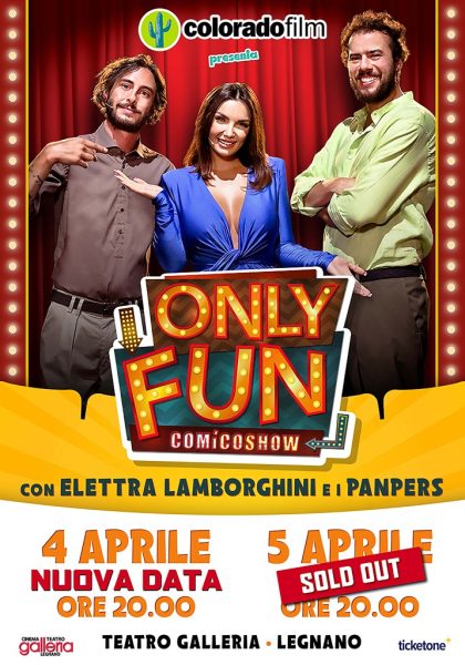 Only Fun - Comico Show - Teatro Cinema Galleria